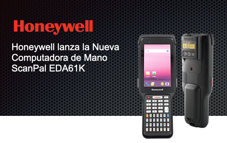 Honeywell Lanza la Nueva Computadora de Mano ScanPal EDA61K