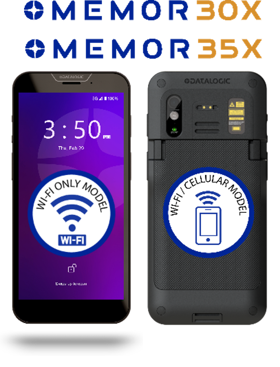 NEW Datalogic Memor 30/35 Family