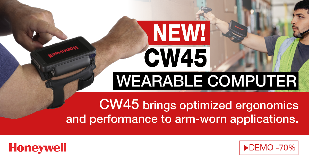 💥 Discover the NEW Honeywell Wearable Computer CW45 💥